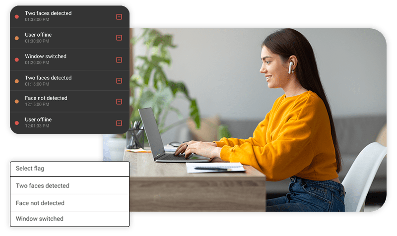 How Can Secondary Camera Improve Integrity of Online Proctoring