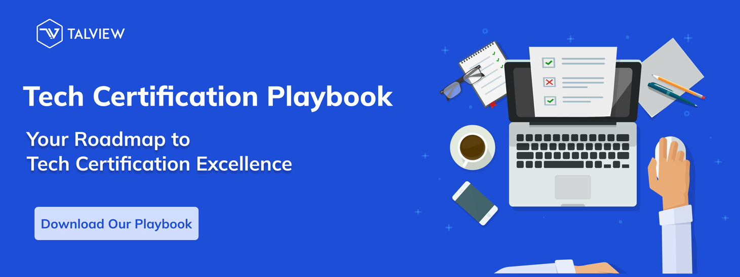 Talview launches Tech Certification Playbook in collaboration with ...